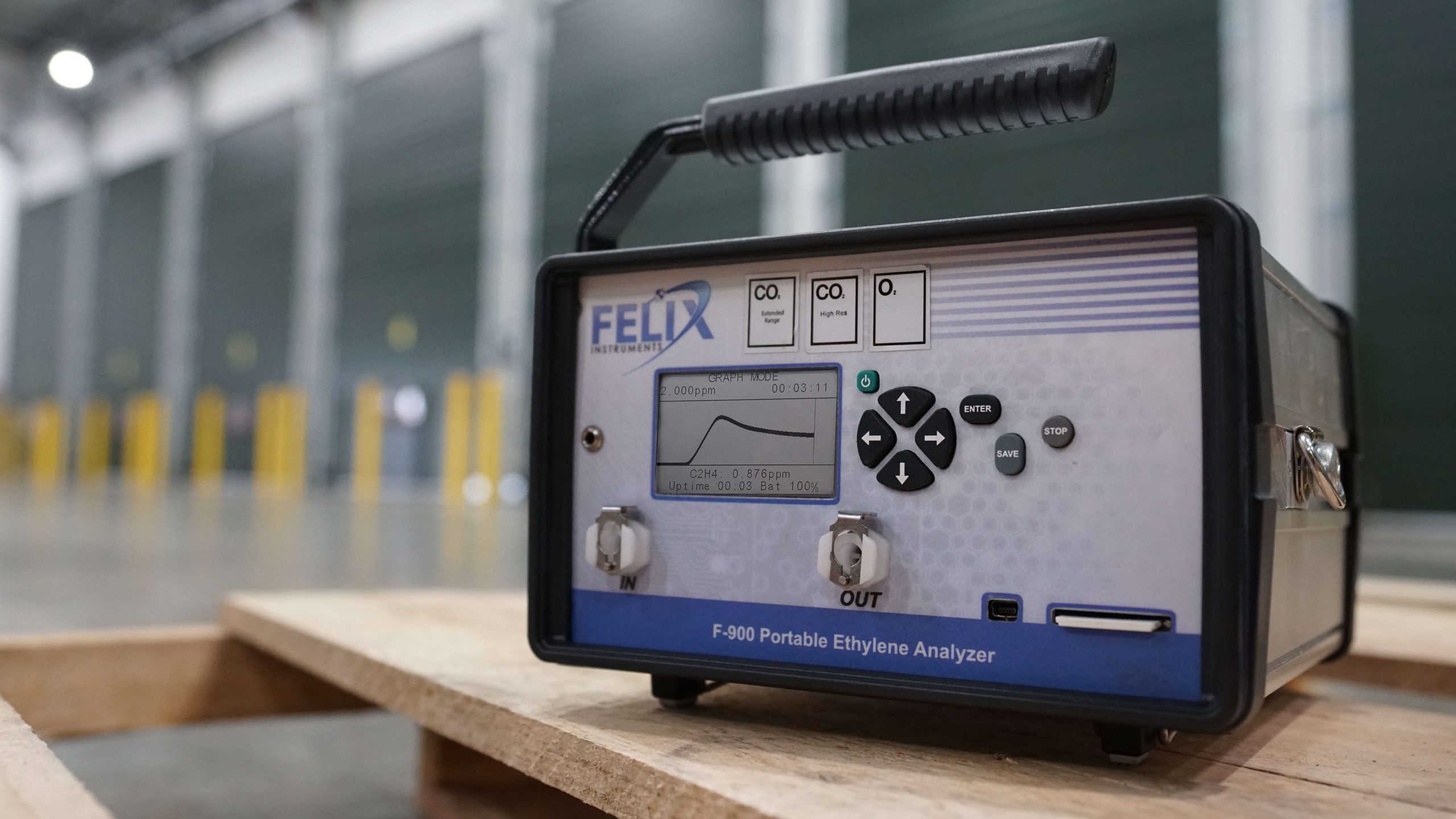 F-900 Portable Ethylene Analyzer - Felix Instruments